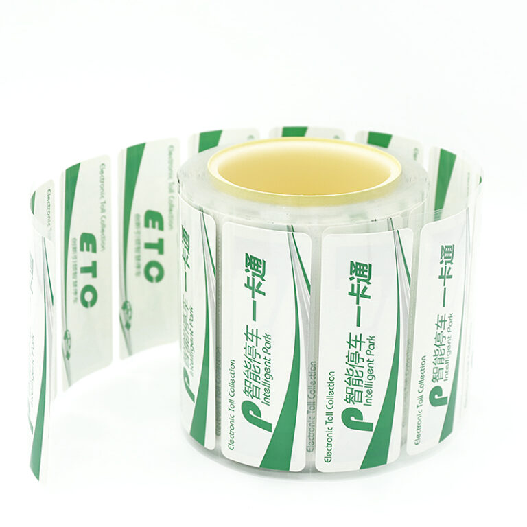 Long Range UHF RFID Label for Windshield Vehicle Tracking
