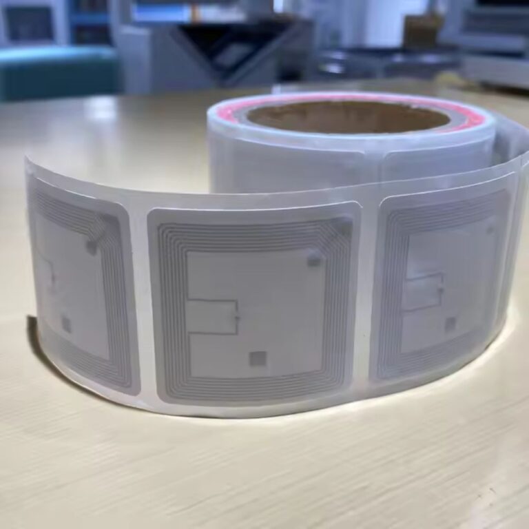 HF Custom Adhesive Tag RFID Library Management Label
