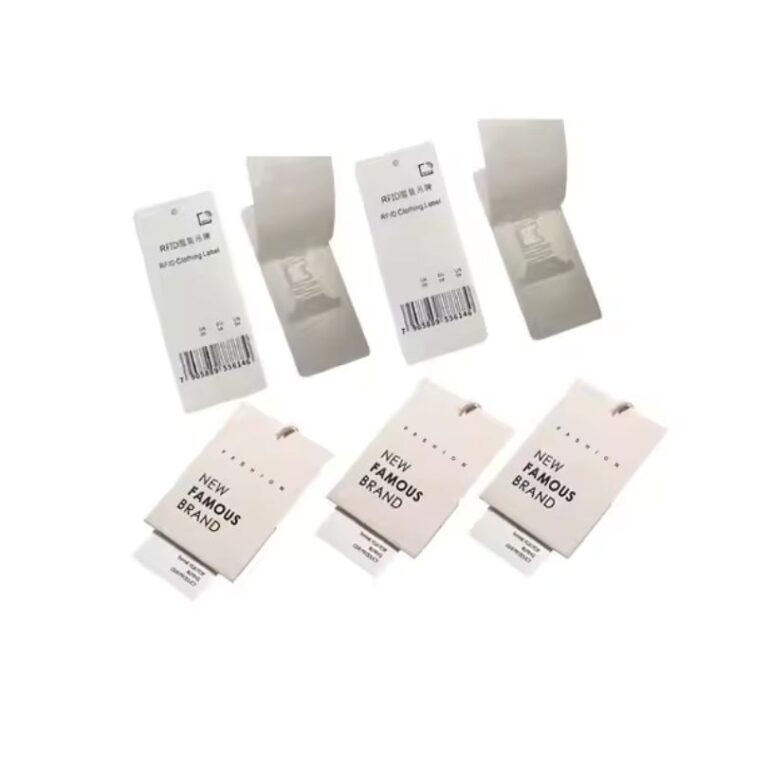 Clothing Security Printing Labels RFID Hang Tags
