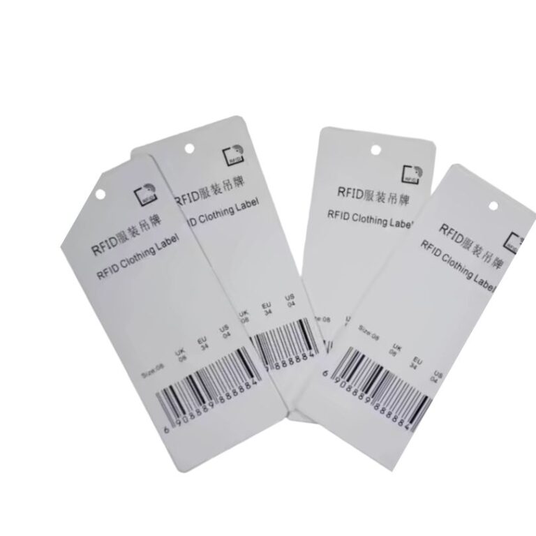 Clothing Security Printing Labels RFID Hang Tags