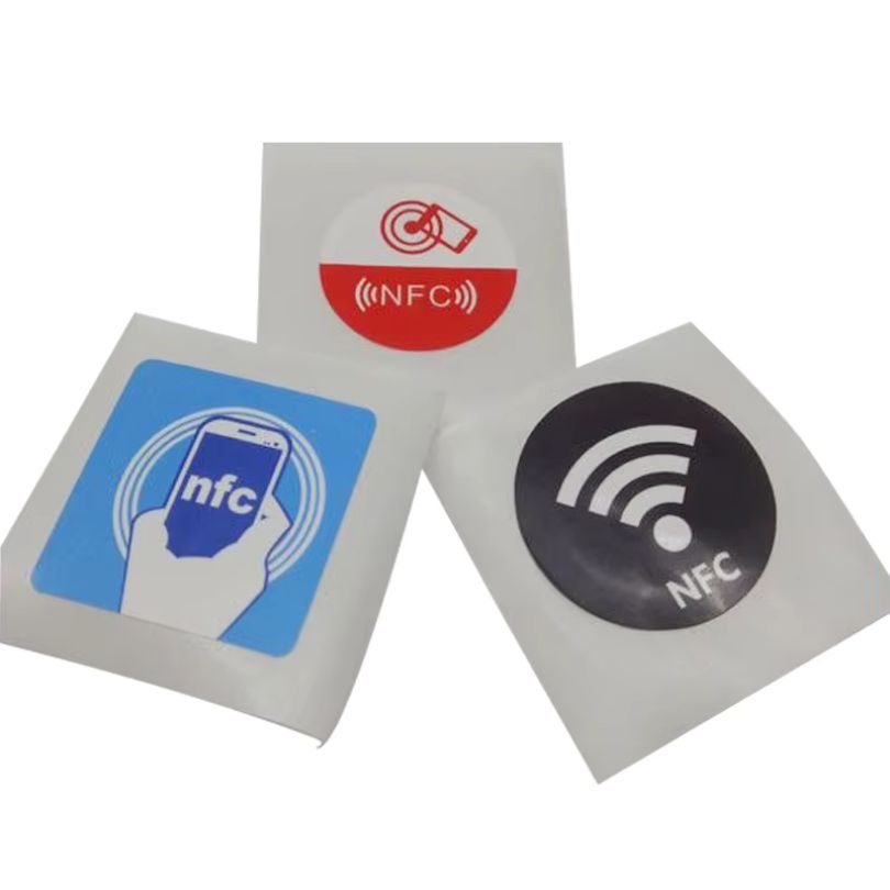 Custom Printed NFC stickers 13.56MHz Phone Paper Sticker