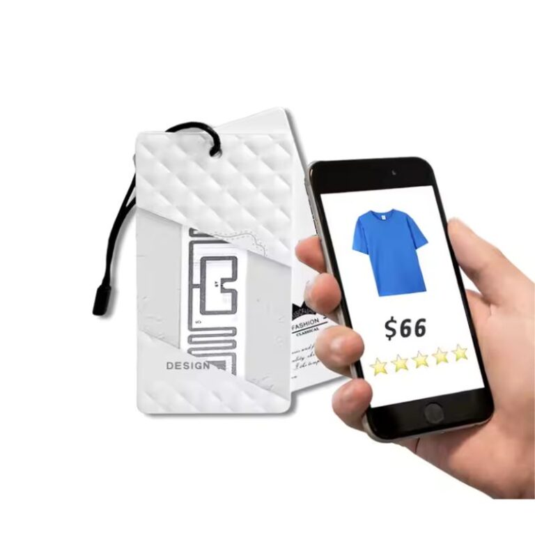 RFID Chip in Clothing Tags for Retail Management